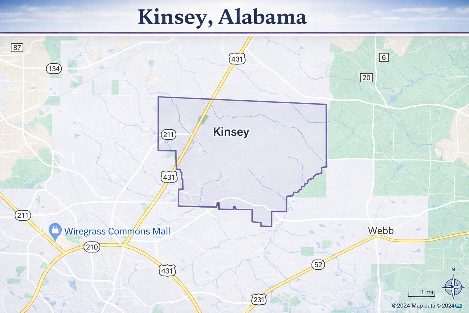 Kinsey, Alabama